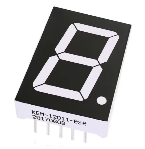 0.56" common anode Red 1-digit Seven Segment Display